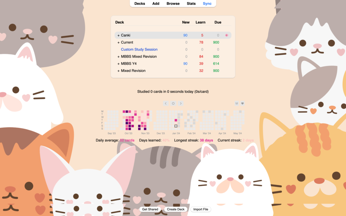 Cute Anki Background Tutorial - Make your anki aesthetic